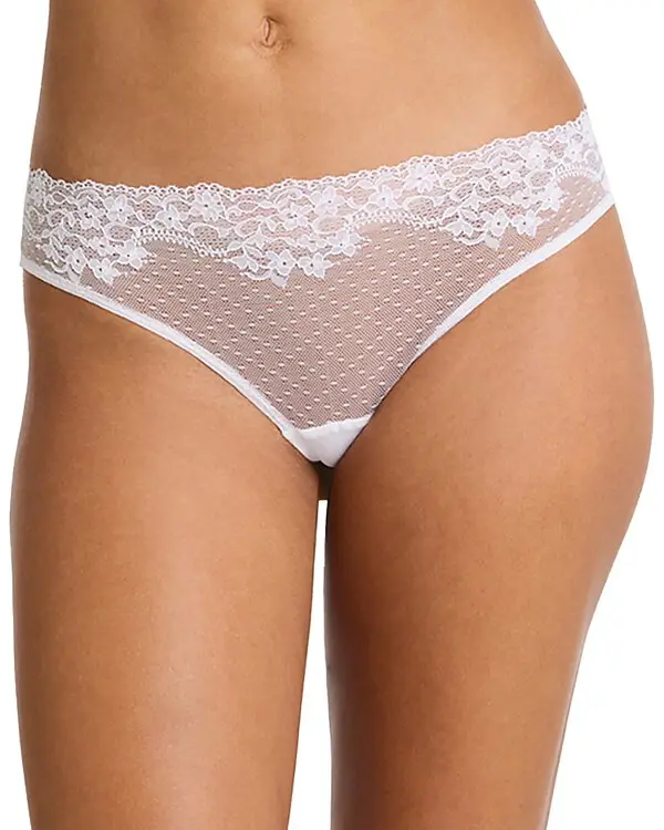 Commando Double Take Thong - White