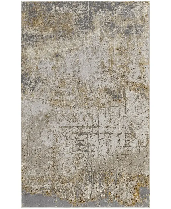FEIZY Aura Aur39lnf Area Rug, 5' X 8 - Ivory