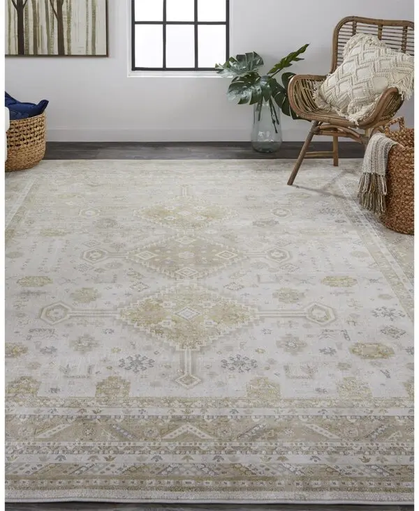 FEIZY Aura Aur3738f Area Rug, 6'7 X 9'6