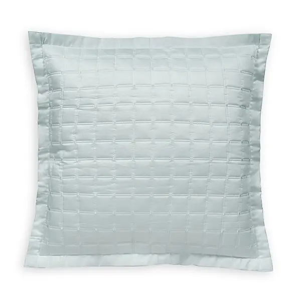 DEA LUXURY LINENS Dea Palm Beach Minerva Euro Sham - Foggy Dew
