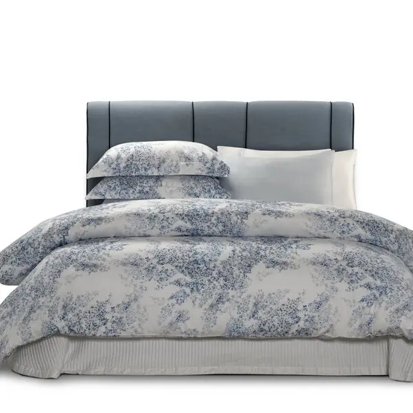 DEA ITALIAN LINENS Dea Palm Beach Glicine Floral Print Duvet Cover, King