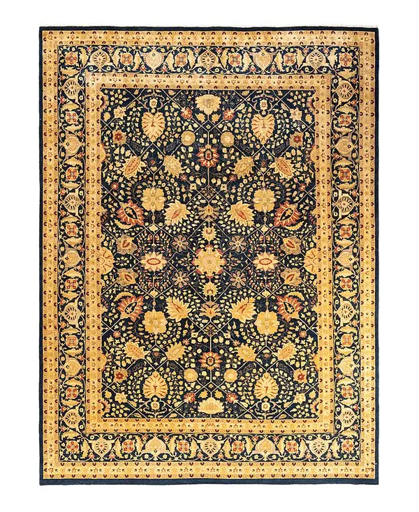 Bloomingdale'S Mogul M1399 Area Rug, 9' X 12'1 - Blue