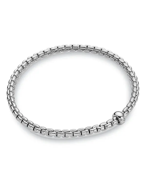 FOPE 18k Gold Eka Diamond Flex'it Bracelet - White