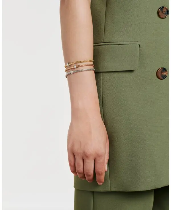 FOPE 18k Eka Prima Diamond Bracelet - Gold