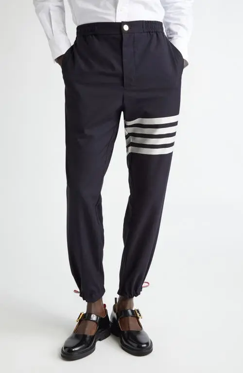 Thom Browne 4-bar Wool Track Trousers - Navy