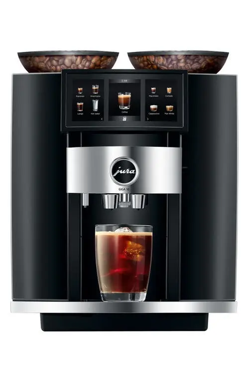 JURA Giga 10 Automatic Coffee Machine - Black