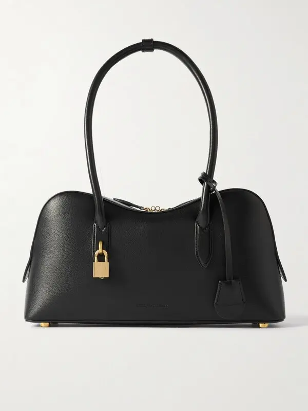 Stella McCartney Ryder Logo-embossed Vegan Leather Tote - Black