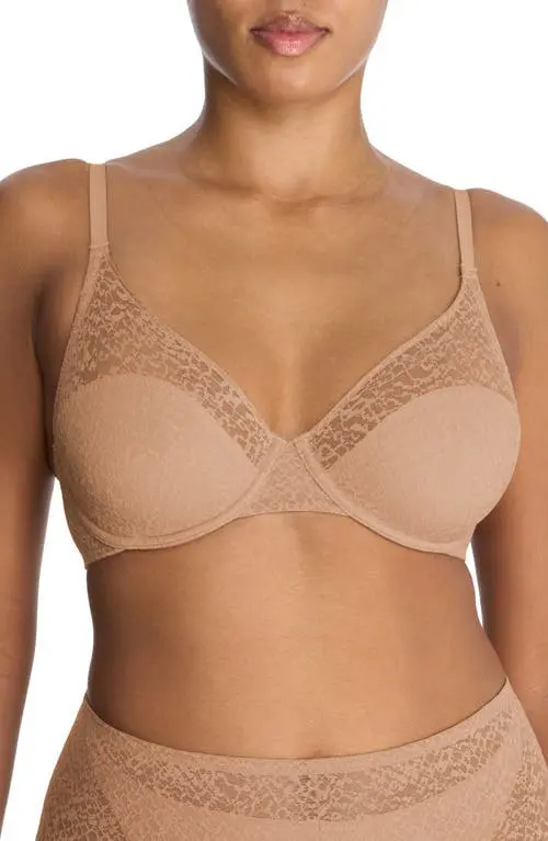 Natori Pretty Smooth Underwire Seamless Bra - Buff