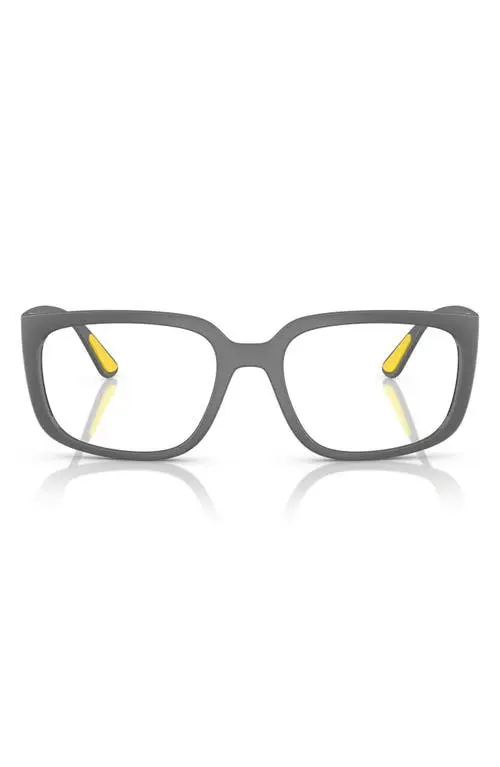 Ray-ban X Scuderia Ferrari Square Optical Glasses - Matte Grey