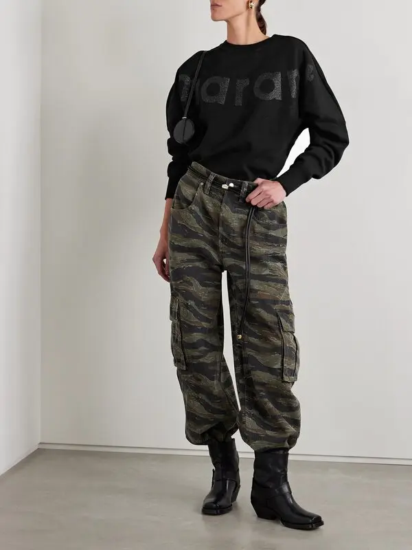 MARANT ETOILE Houston Glittered Sweatshirt