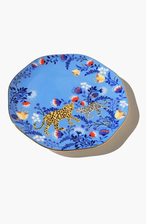 JESSIE ZHAO NEW YORK Amazon Rainforest Bone China Dessert Plate