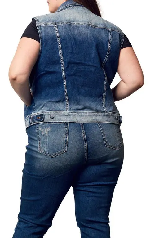 SLINK JEANS Denim Vest - Audrey