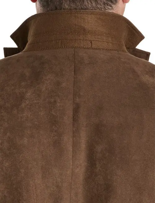 Michael Kors Faux-suede Sport Coat - Camel
