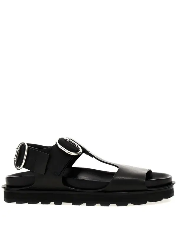 JIL SANDER Leather Sandals