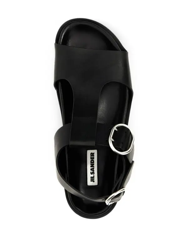 JIL SANDER Leather Sandals