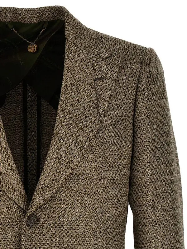 MAURIZIO MIRI Keanu Blazer - Brown