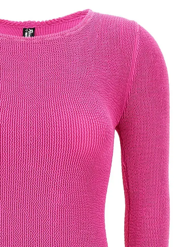 ROTATE BY BIRGER CHRISTENSEN X Reina Olga Crinkled Mini Dress - Pink