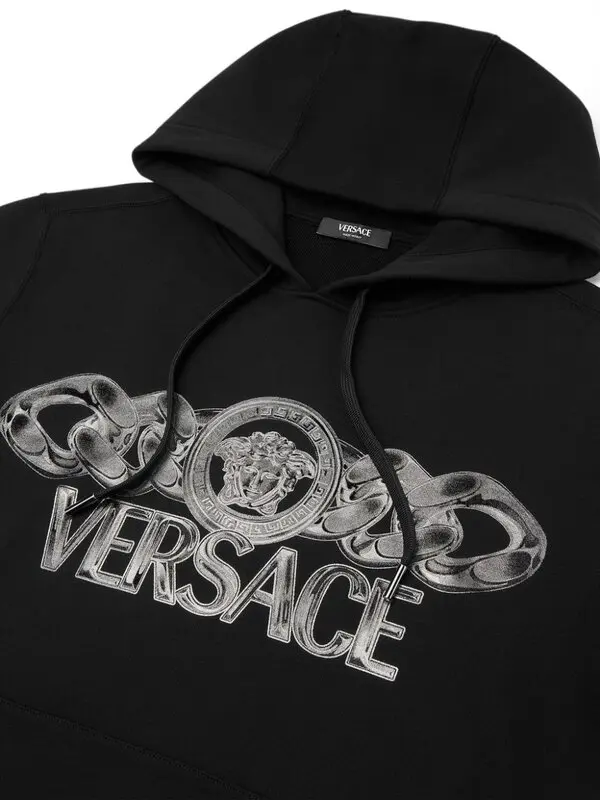 Versace Medusa Chain Hoodie