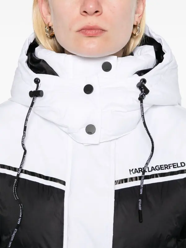 Karl Lagerfeld Colorblock Padded Jacket