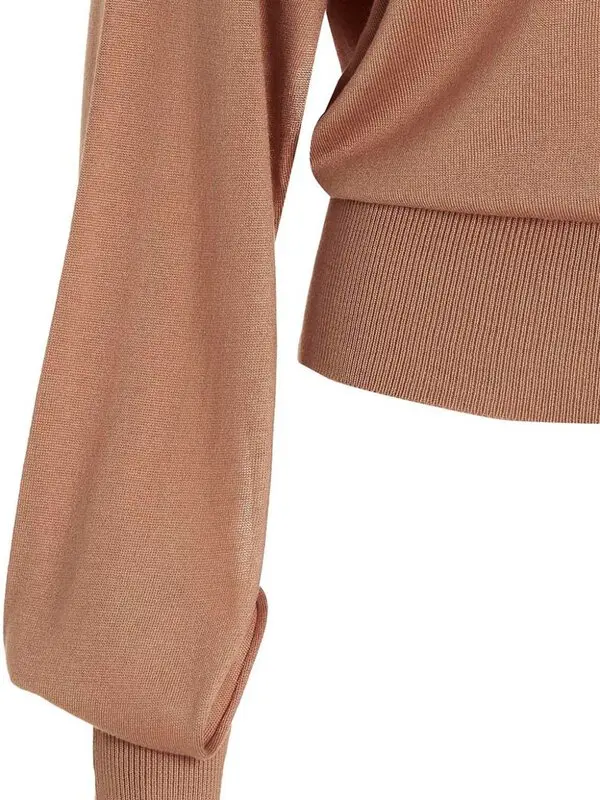 RAMAEL Silk Sweater - Neutrals