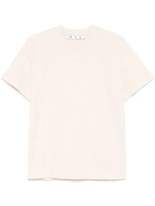 Off-White Arrows-print T-shirt - Neutrals