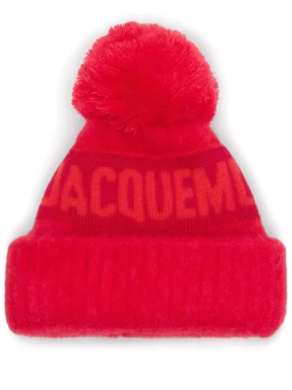 Jacquemus Le Bonnet D'hiver Beanie - Red