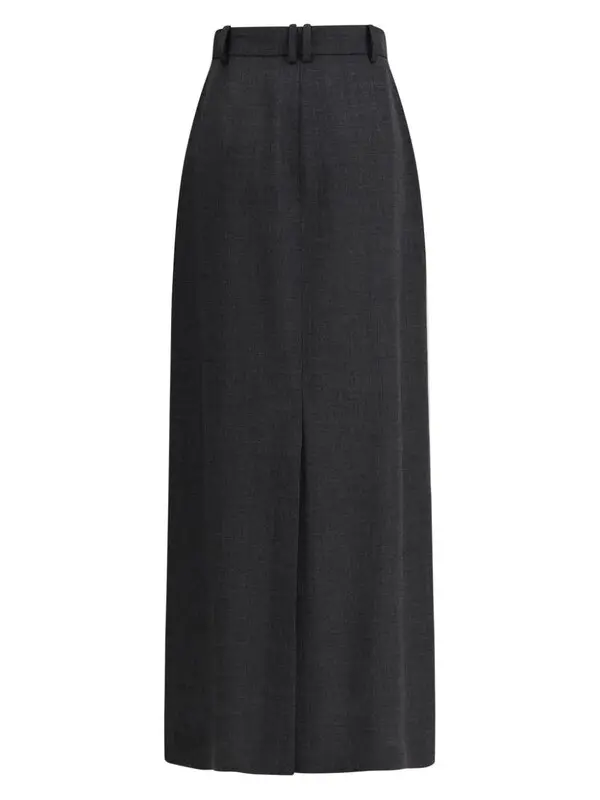 THE ROW Gonna Roux Maxi Skirt - Grey