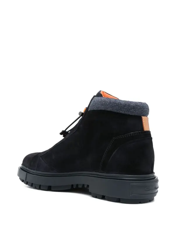 Santoni Suede Boots