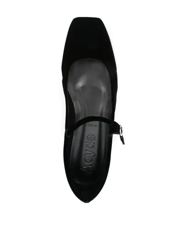 AeydĒ Uma Mary Jane Ballet Flats - Black