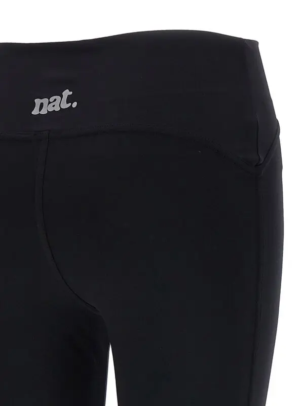 NOT AFTER TEN Mesh-detail Leggings
