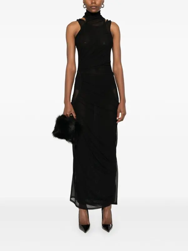 Coperni Mesh Maxi Dress
