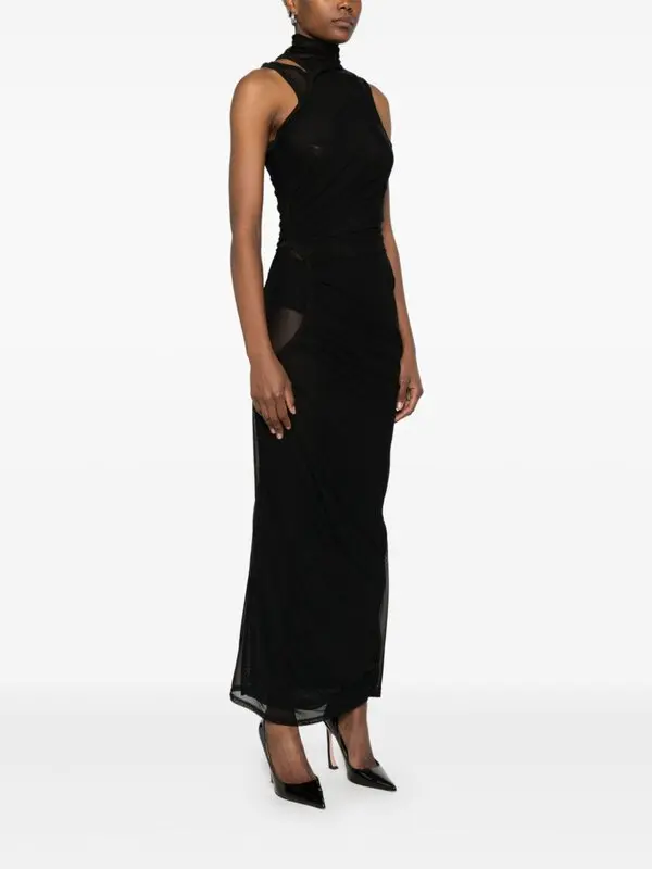 Coperni Mesh Maxi Dress