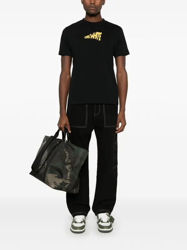 Off-White Arrows-print T-shirt - Black