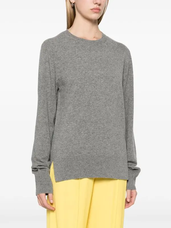 TOTEME Cashmere Crew-neck Sweater - Grey