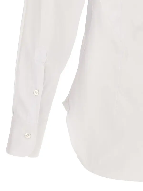 BARBA NAPOLI Poplin Shirt - White
