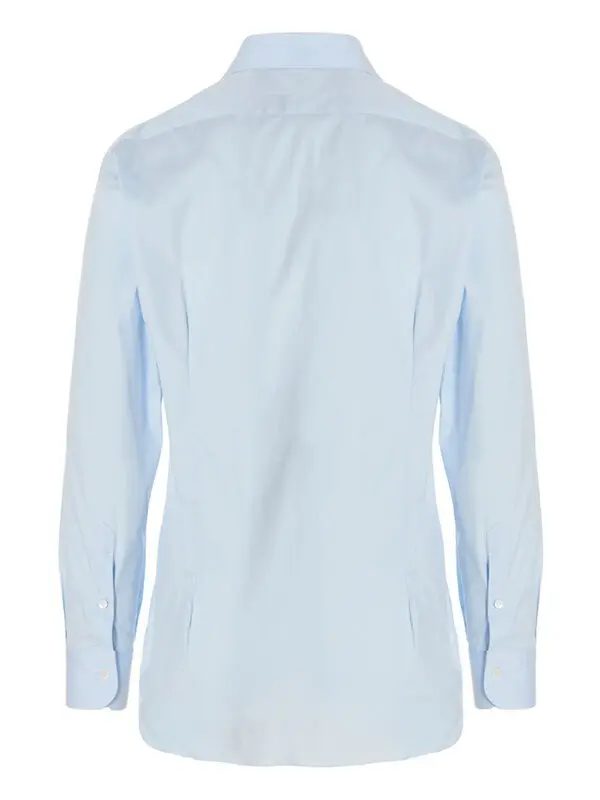 BARBA NAPOLI Cotton Shirt - Blue