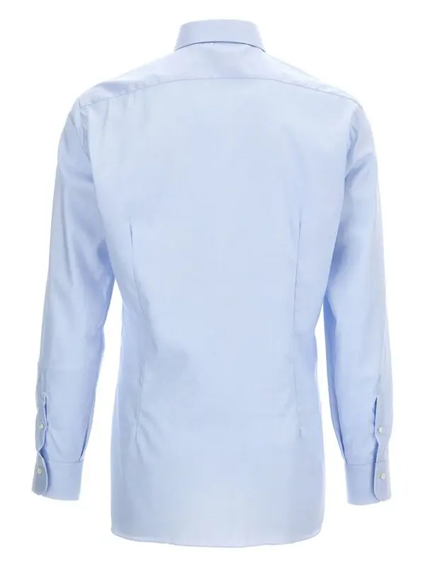 BARBA NAPOLI Cotton Shirt - Blue