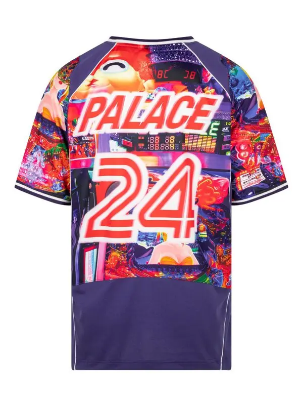 PALACE Pachinko Graphic Print T-shirt - Purple