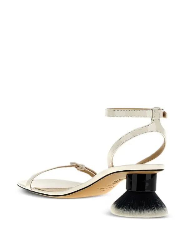 Loewe 40mm Petal Brush Sandals