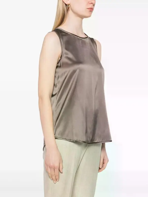 Peserico Punto Luce-detail Top - Brown