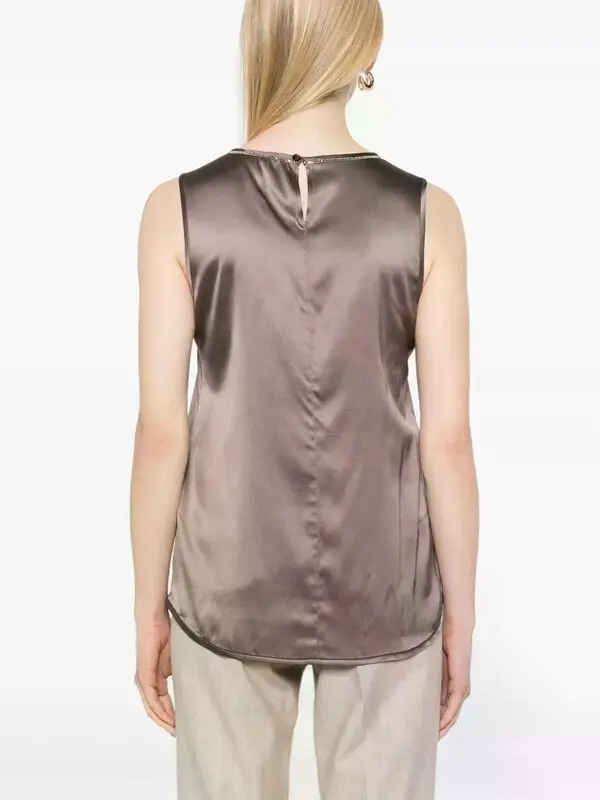 Peserico Punto Luce-detail Top - Brown
