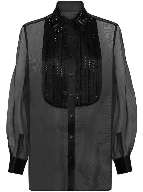 Philipp Plein Plastron Shirt