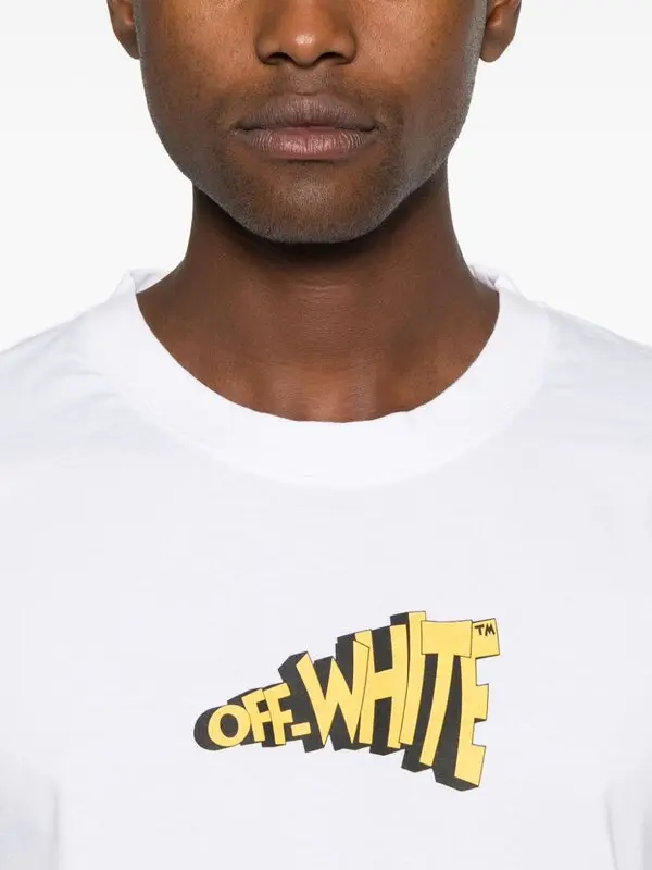 Off-White Arrows-print T-shirt - White