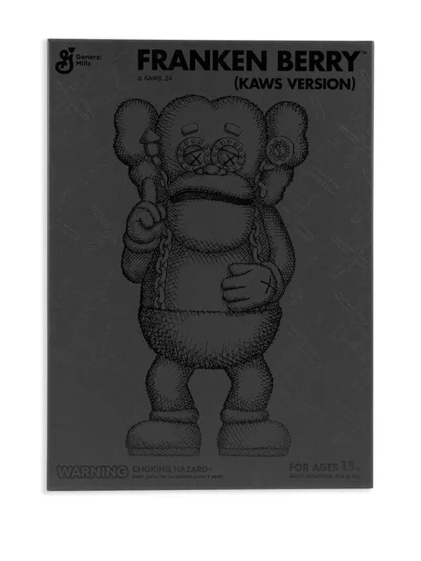 KAWS Cereal Monsters Franken Berry Figure