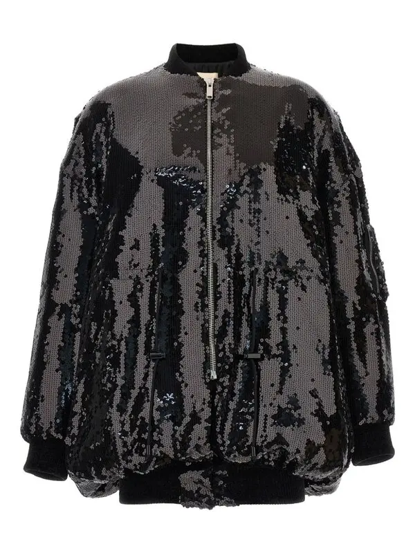 Alexandre Vauthier Sequinned Bomber Jacket