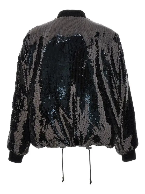 Alexandre Vauthier Sequinned Bomber Jacket