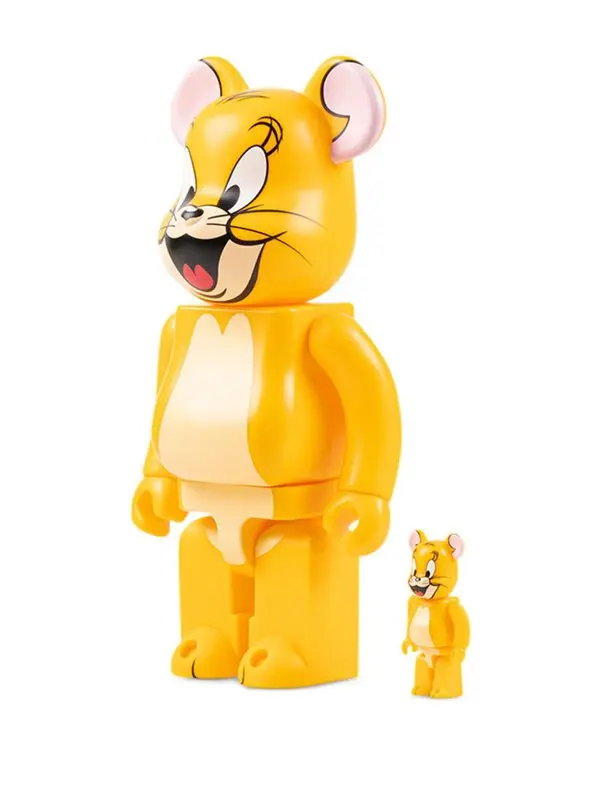 MEDICOM TOY Tom And Jerry 100% And 400% Figure Set - Yellow