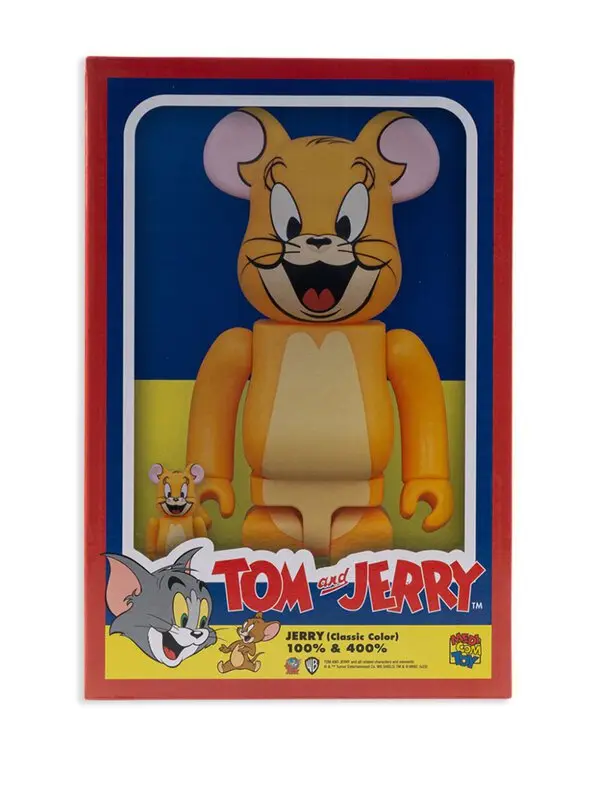 MEDICOM TOY Tom And Jerry 100% And 400% Figure Set - Yellow