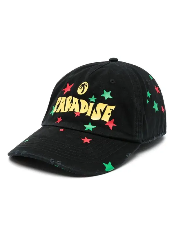 Palm Angels Paradise Cap - Black