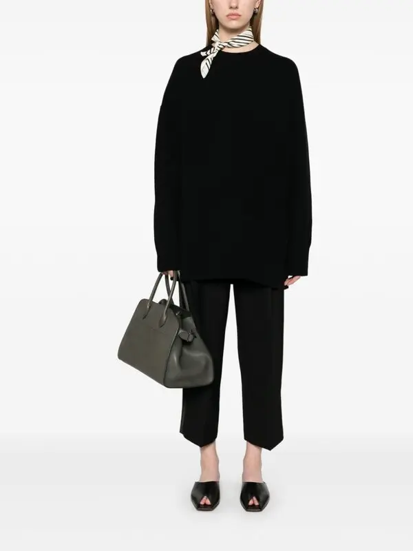 TOTEME Double-knit Sweater - Black